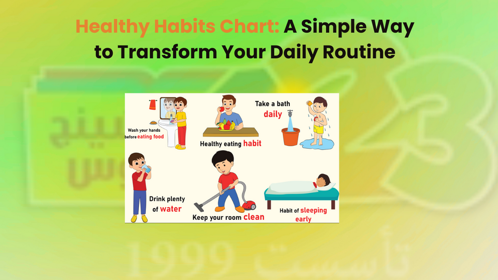 Healthy Habits Chart | Simple Steps to Build a Better Life
