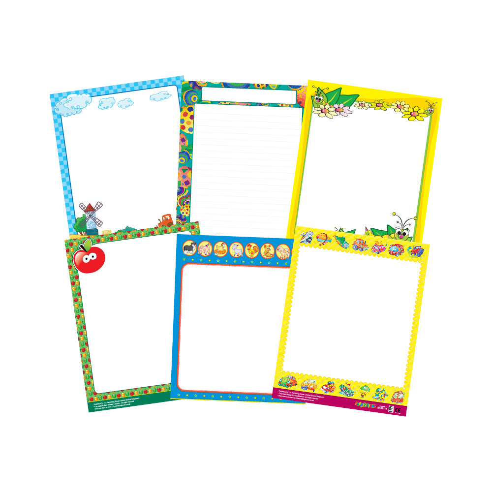 Write-On Charts (2) (6 Wall Charts) - Educational Wall Chart Pack in E